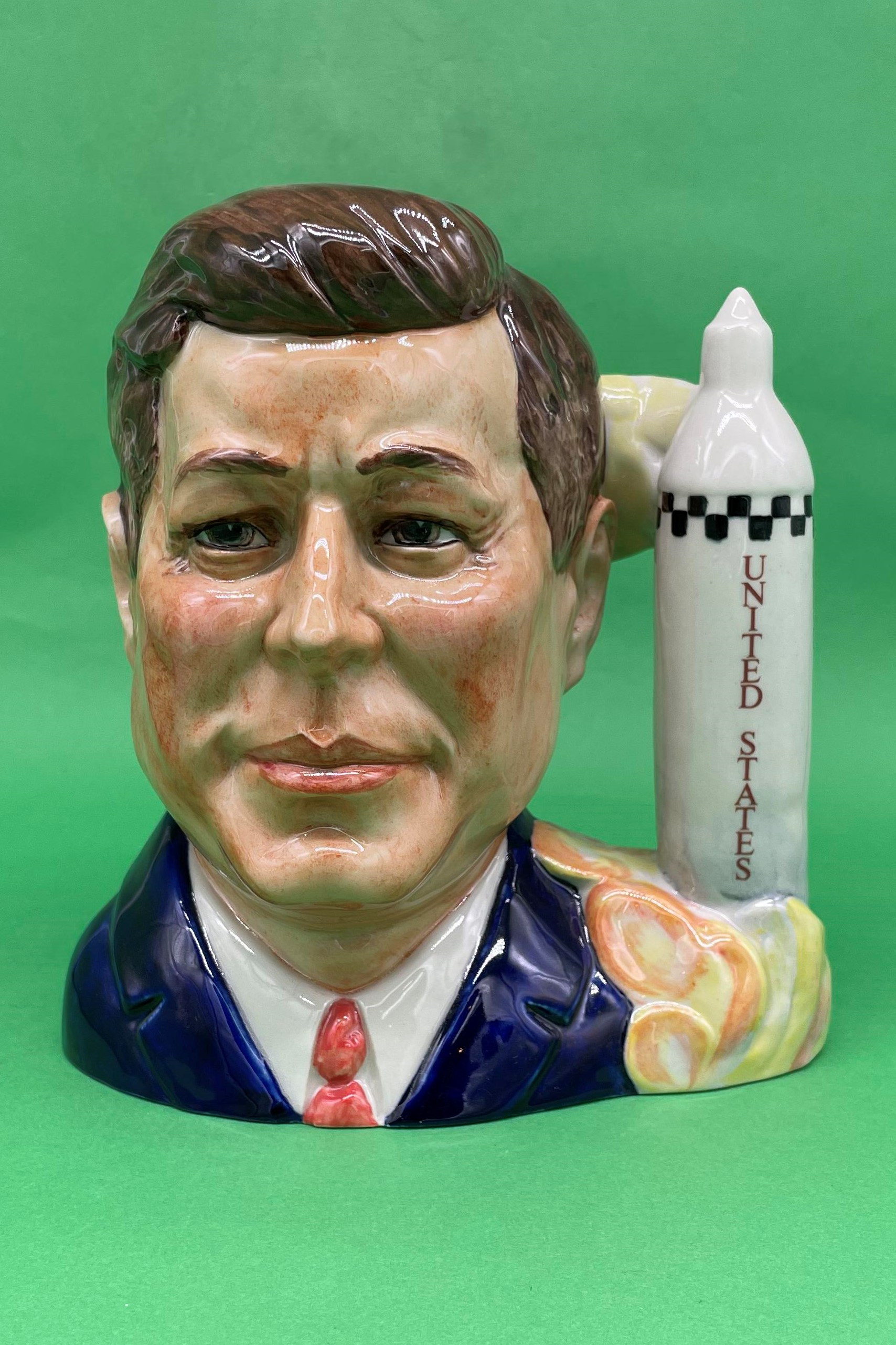 John F. Kennedy character jug - Pascoe & Company 1988